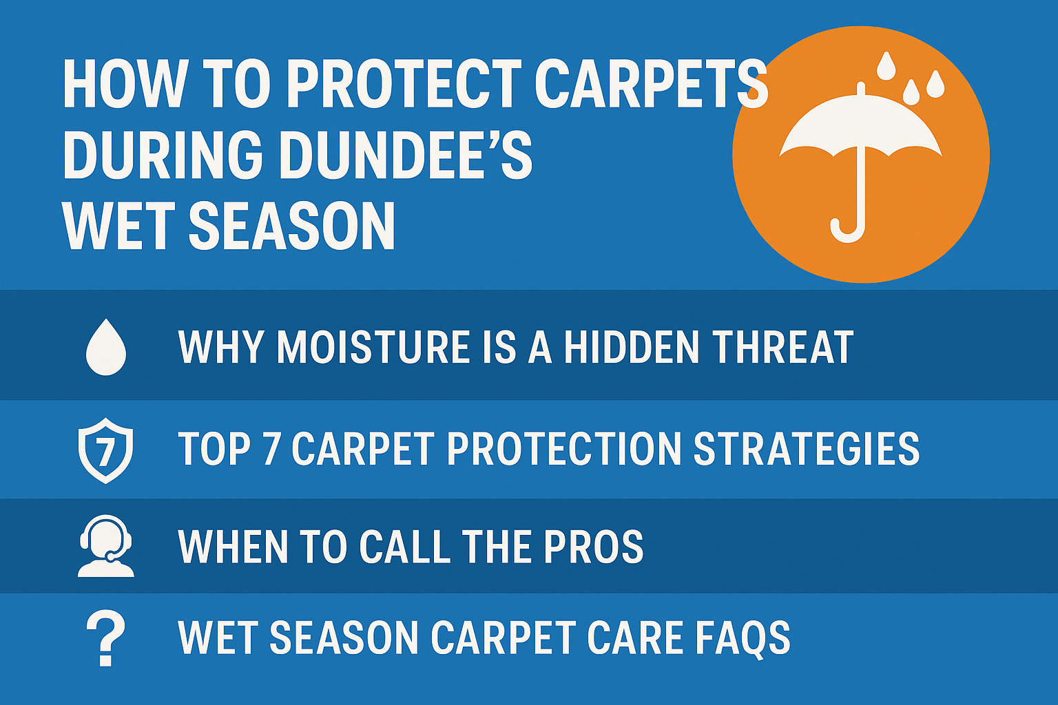 How to Protect Carpets During Dundee’s Wet Season - Masterful Carpet ...